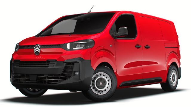 Citroen e Jumpy Van L2 2024 Modèle 3D in Van et Minivan 3DExport
