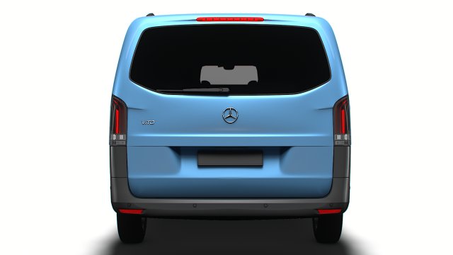 Mercedes Benz Vito Panel Van L2 2024 3D Model in Van and Minivan 3DExport