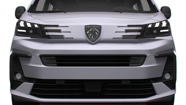 Peugeot e Traveller L1 2024 3D Model in Van and Minivan 3DExport