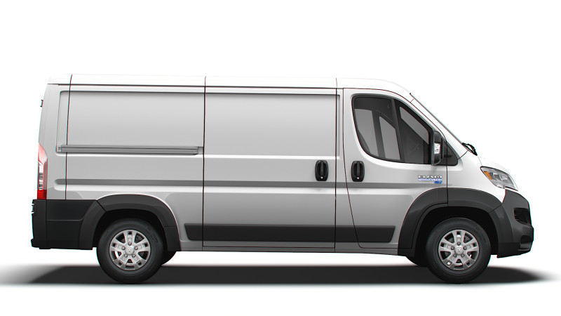Ram ProMaster EV Cargo Van L2H1 2024 3D Model in Van and Minivan 3DExport