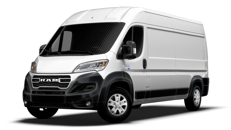 Ram ProMaster EV Cargo Van L3H2 2024 3D Model in Van and Minivan 3DExport