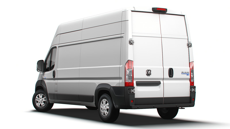 Ram ProMaster EV Cargo Van L3H3 2024 3D Model in Van and Minivan 3DExport