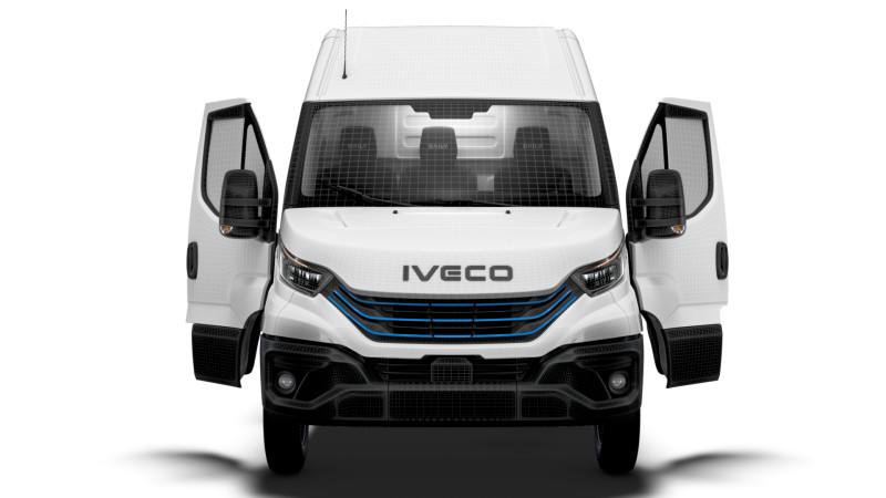 Iveco eDaily Van L4H2 HQ Interior 2024 3D Model in Van and Minivan 3DExport