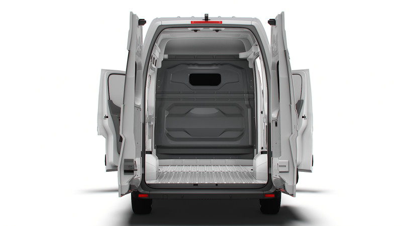 Nissan Interstar L3H3 Van HQ Interior 2024 3D Model in Van and Minivan ...