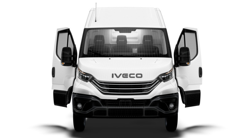 Iveco Daily Van L2H2 HQ Interior 2025 3D Model in Van and Minivan 3DExport