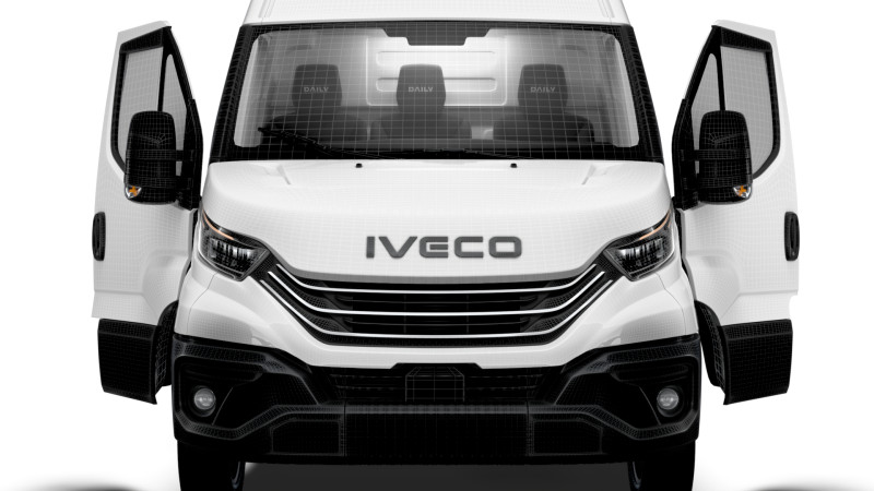 Iveco Daily Van L2H2 HQ Interior 2025 3D Model in Van and Minivan 3DExport