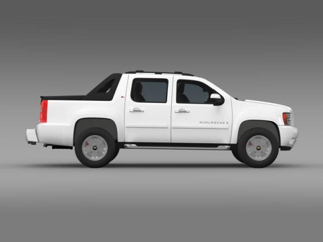 chevrolet avalanche z71 3D Model in SUV 3DExport