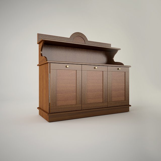 console 3D Model in Sofa 3DExport