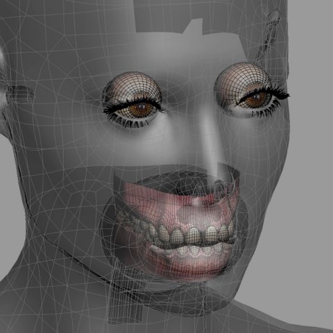 digital woman 3D Model in Woman 3DExport