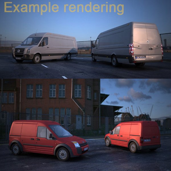 Transport vehicles 3D Model in Truck 3DExport