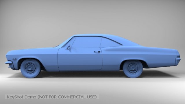1965 chevy impala 3D Model in Classic Cars 3DExport