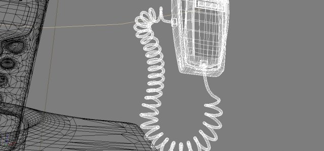 cordless phone 3D Model in Phone and Cell Phone 3DExport