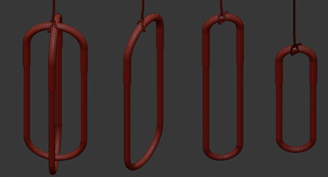 rudi loop 3D Model in Ceiling Lights 3DExport