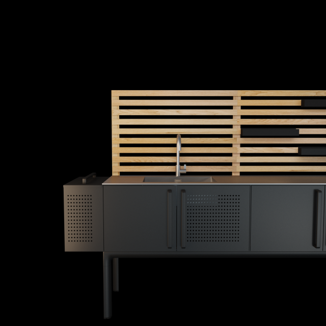 drop kitchen module 3D Model in Kitchen 3DExport