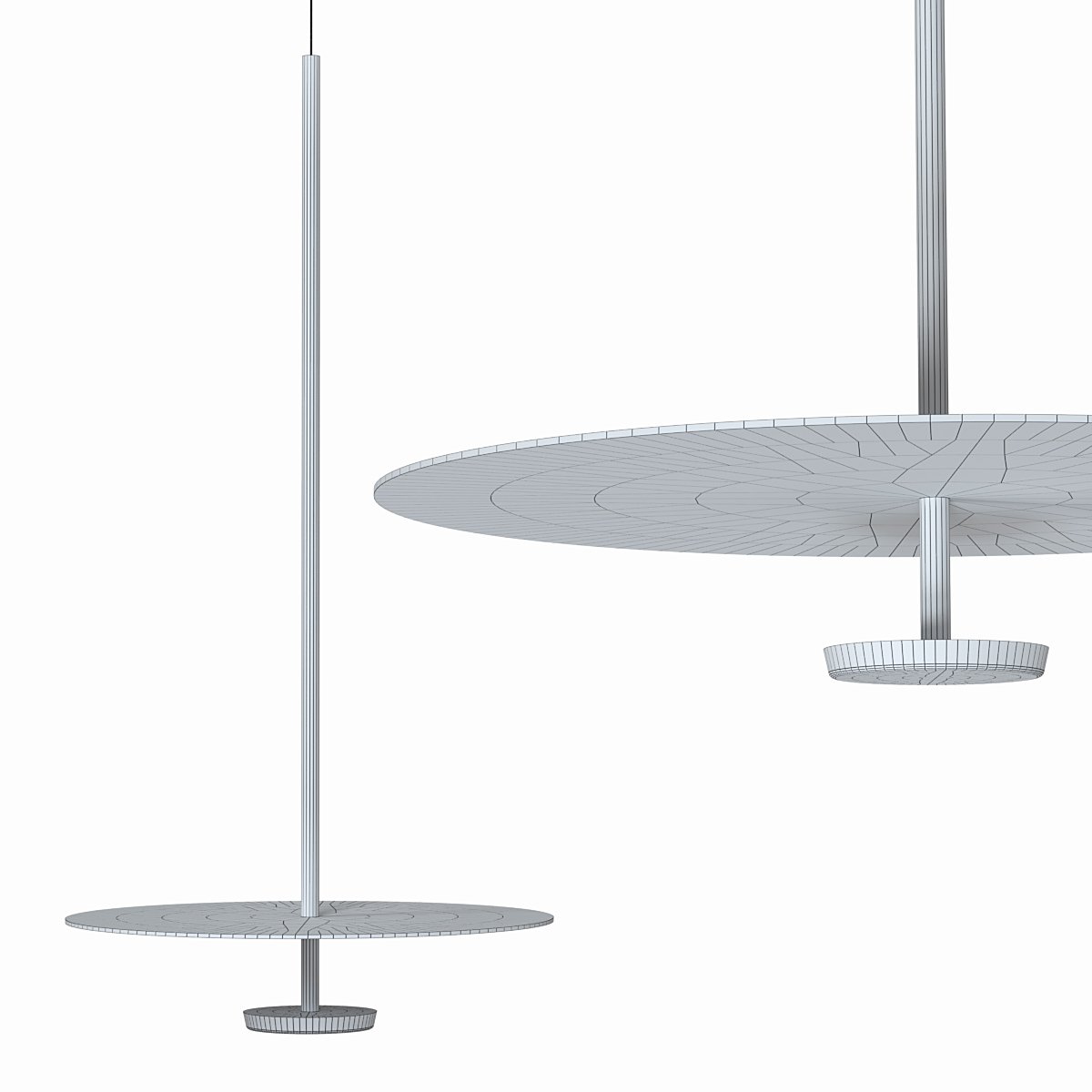 Hanging lamps Vibia Flat 3D Models in Ceiling Lights 3DExport