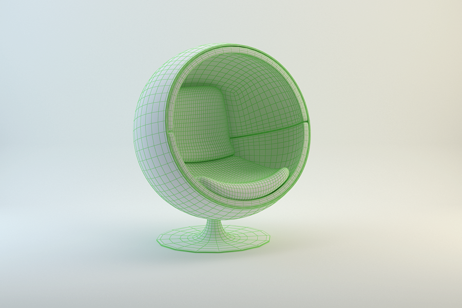 ball chair 3D Models in Chair 3DExport