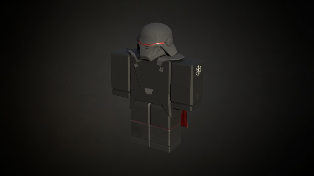 Roblox r6 knight armor model Low-poly 3D Model in Fantasy 3DExport