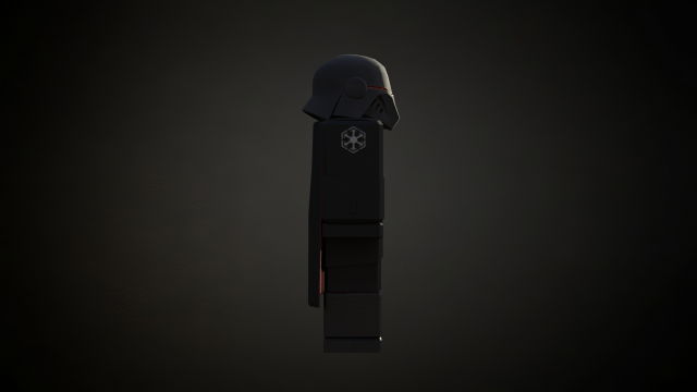 Roblox r6 knight armor model Low-poly 3D Model in Fantasy 3DExport