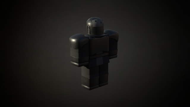 Roblox r6 knight armor model Low-poly 3D Model in Fantasy 3DExport