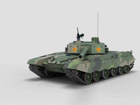 Chinese Type 98 Tank Modèle 3D in Tank 620805 | 3DExport