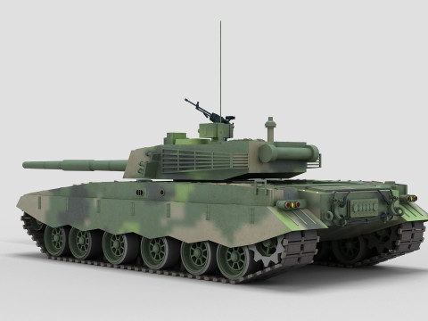 Chinese Type 98 Tank Modèle 3D in Tank 620805 | 3DExport