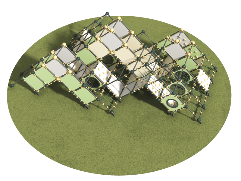 Outdoor Kids Playground - 003 3D Model in Environment 3DExport