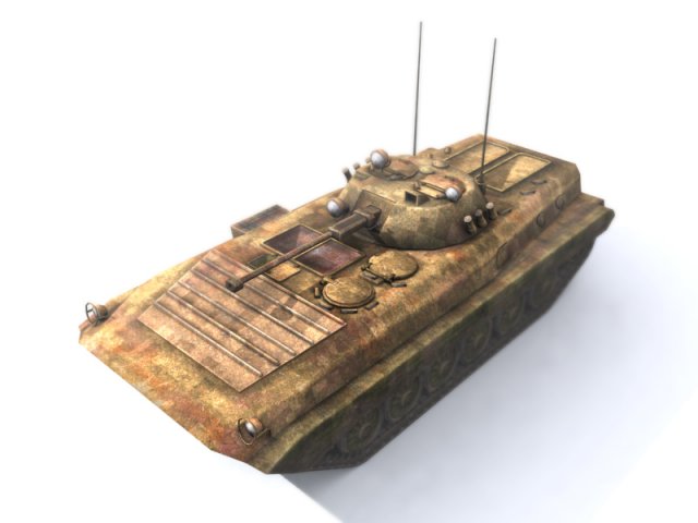 bmp2 3D Model in Tank 3DExport