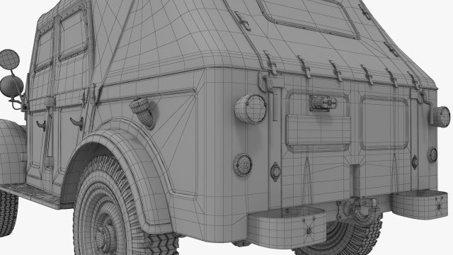 gaz 69 3D Model in Transport 3DExport
