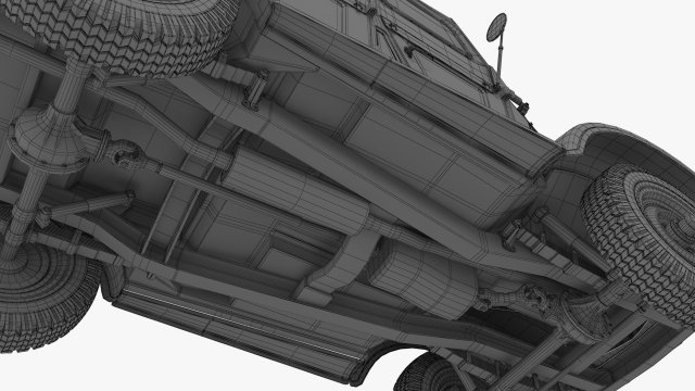 gaz 69 3D Model in Transport 3DExport