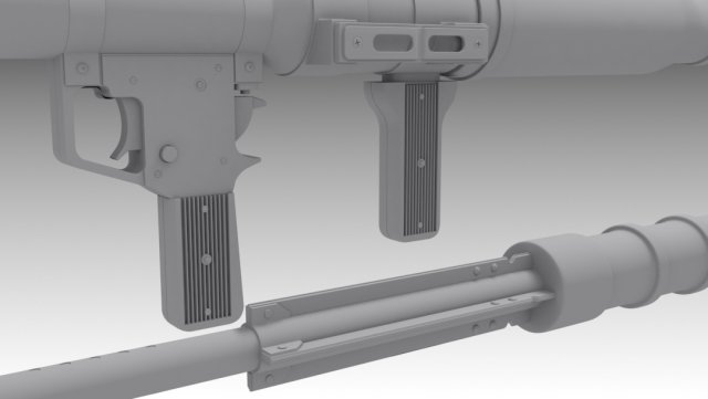 rpg rocket launcher 3D Model in Rocket Launchers 3DExport