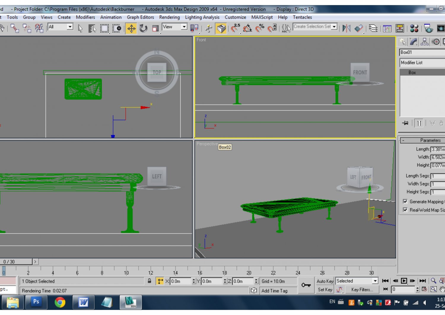 table 3D Models in Table 3DExport
