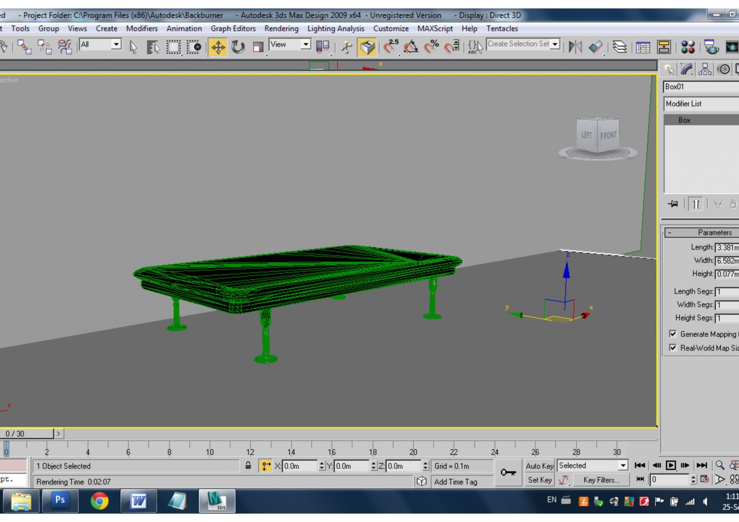 table 3D Models in Table 3DExport
