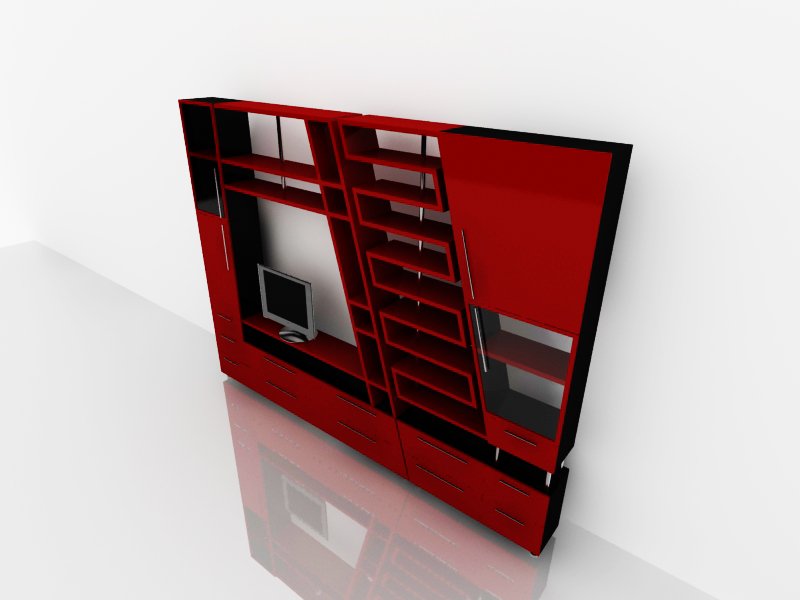 shelving 3D Models in Shelving 3DExport