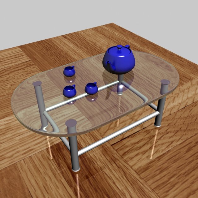 table 3D Model in Table 3DExport