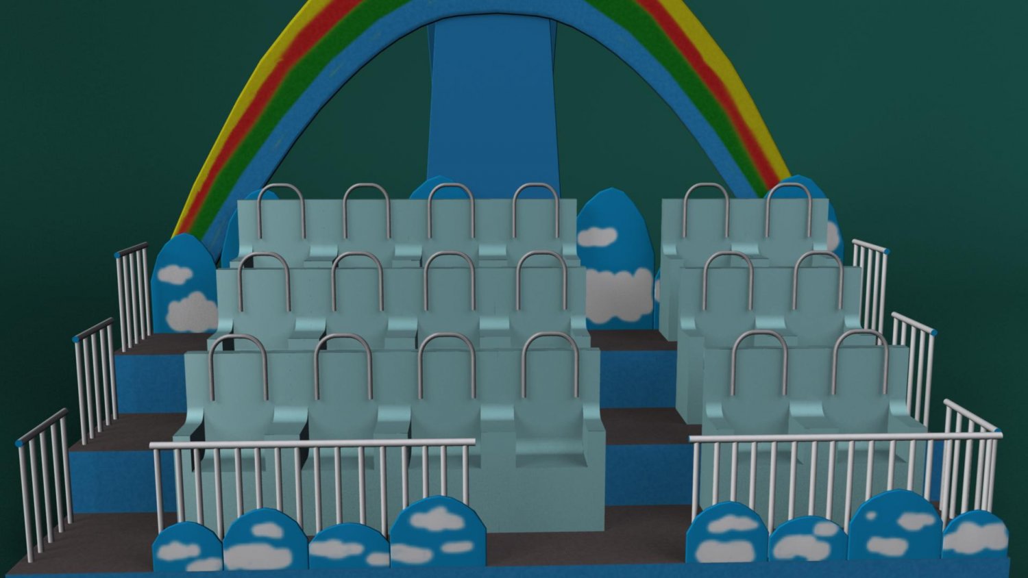carnival ride rainbow 3D Models in Other 3DExport