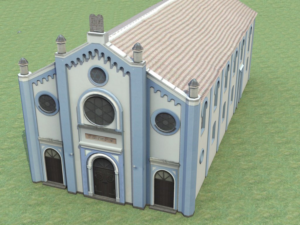 synagogue 3D Model in Buildings 3DExport