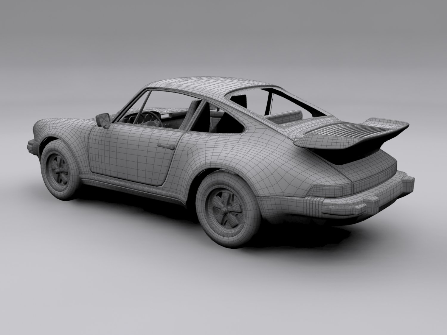 Porsche 911 turbo 3D Model in Sport Cars 3DExport