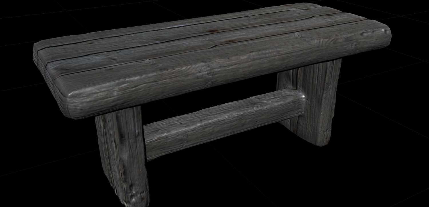 bench 3D Models in Bench 3DExport