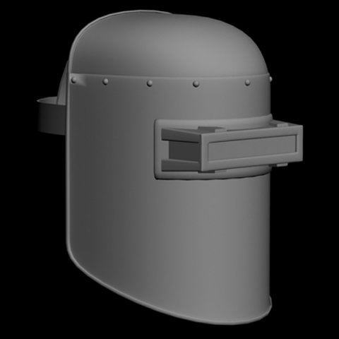 welding mask 3D Model in Helmet 3DExport