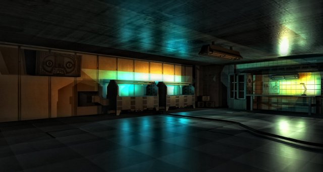 scifi laboratory 3D Model in Alien 3DExport