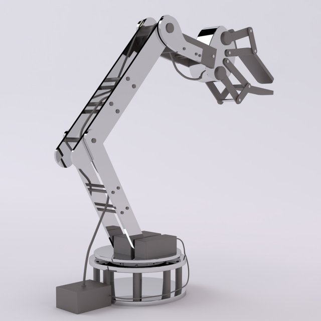 robotic arm 3D Model in Machines 3DExport