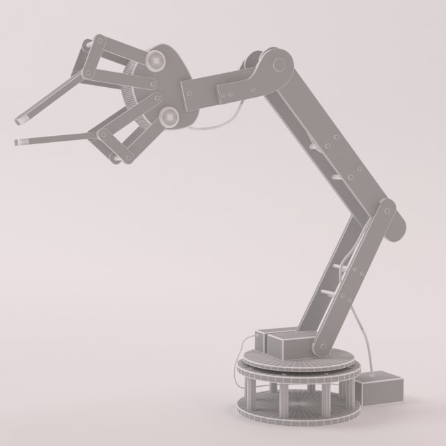 robotic arm 3D Model in Machines 3DExport