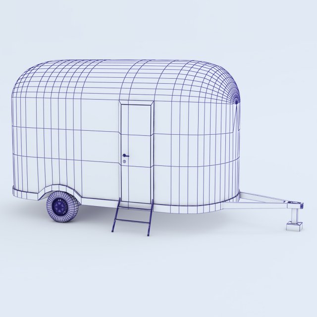 american caravan 3D Model in Heavy Equipment 3DExport