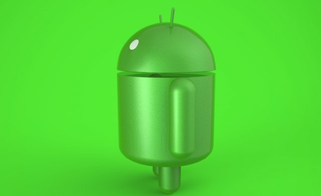 android logo robot 3D Model in Robot 3DExport