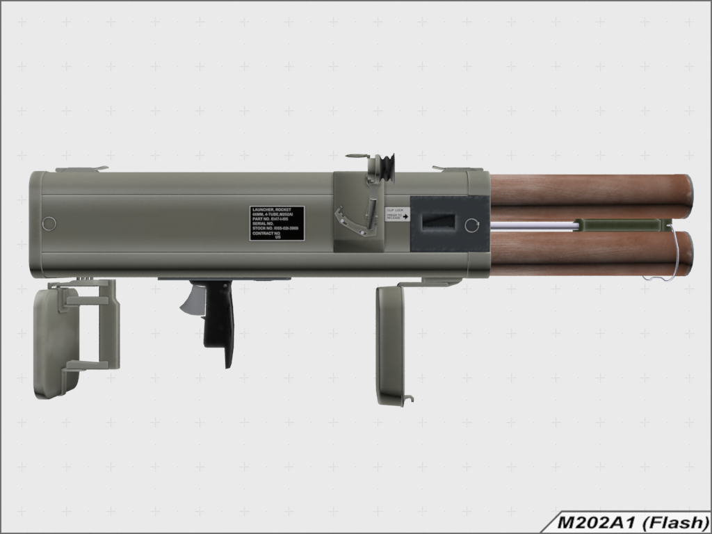 m202 a1 3D Model in Heavy Weapon 3DExport