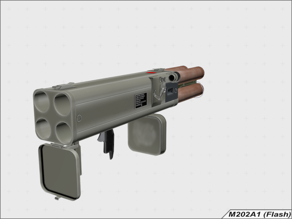 m202 a1 3D Model in Heavy Weapon 3DExport