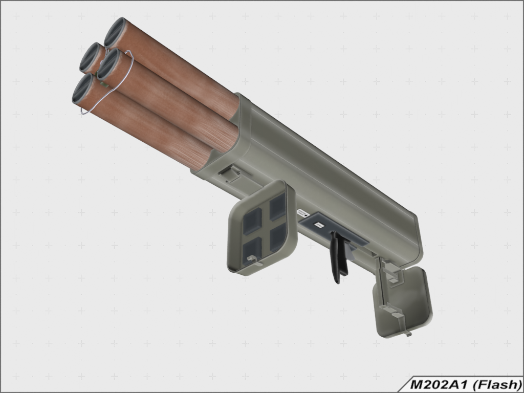m202 a1 3D Model in Heavy Weapon 3DExport