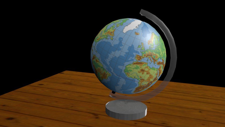 3d World Globe Animation