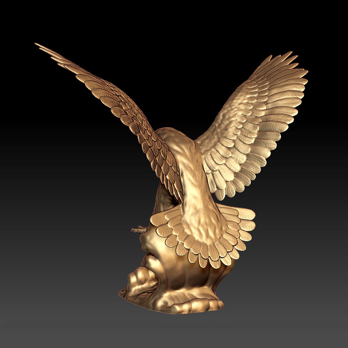 Eagle model 3D Model in Sculpture 3DExport