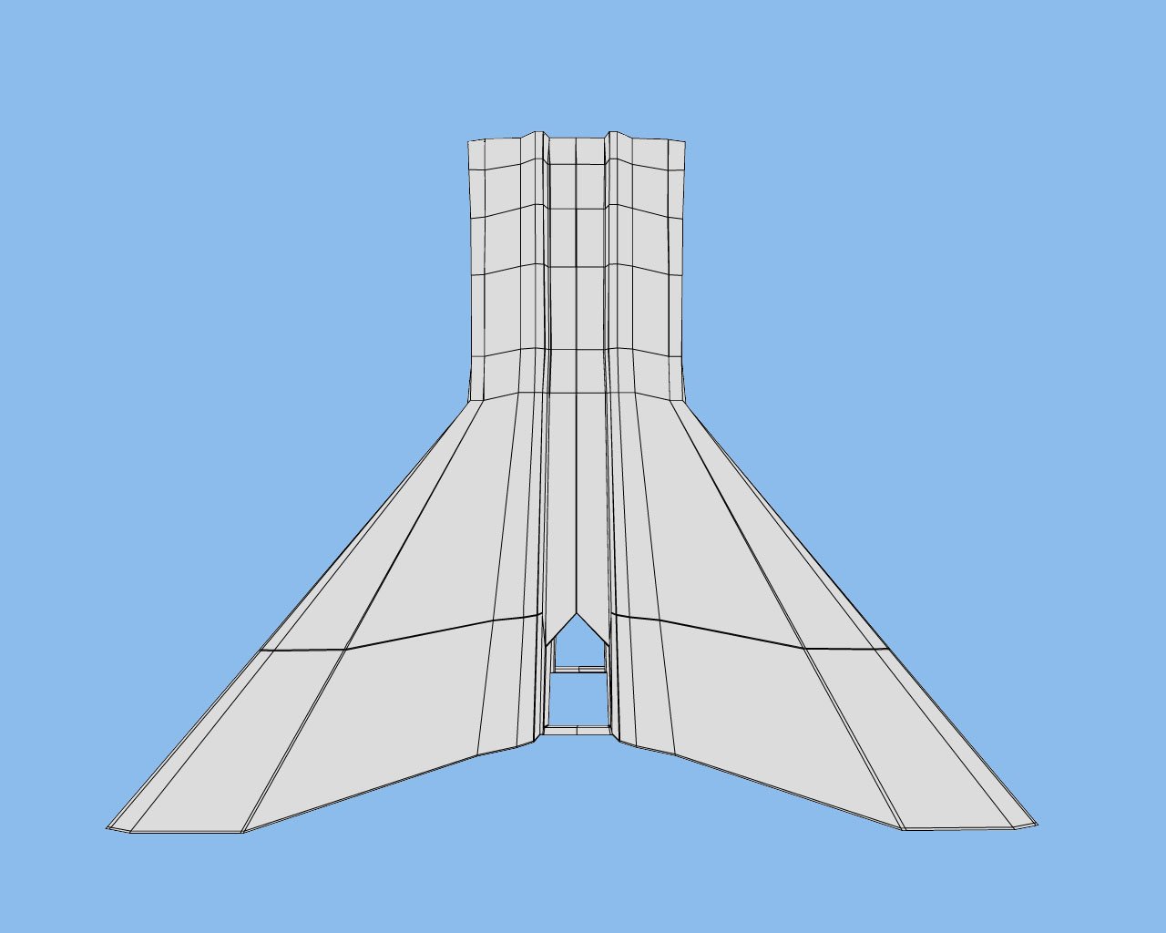 Azadi tower 3D Model in Buildings 3DExport